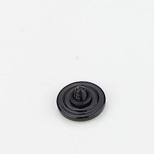 Camera Metal Shutter Release Button for Fujifilm X-E1 X-E2 X-E4 X-E3 X-T2 X-T3 X-T10 X-T20 X-Pro1 X-Pro2 X100v X100T X100S X100F and M8 M9 M10 M-E M-P M9-P M-A Concave Surface Black
