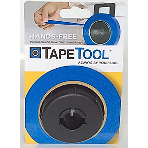 TapeTool TT-B-01 Hands Free Portable Tape Dispenser for Painters, Black