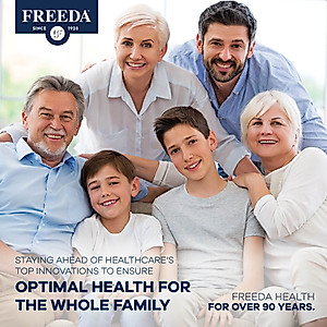 FREEDA Melatonin 2mg Sugar-Free Chewables – Natural Sleep Aid for Adults & Kids – Vegan, Kosher, Gluten-Free, Non-GMO, Easy Bedtime Support – 60 Tablets