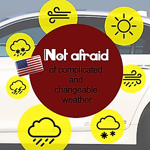 HAOBO 2PCS America Flag Stickers, American Flag Decals for Vehicles, Metal American Flag, Universal Car Decoration Accessories Embossed 3D Metal American Flag Car Decal for Car Truck SUV