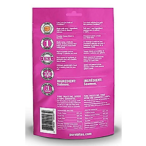 PureBites Salmon Freeze-Dried Treats for Cats