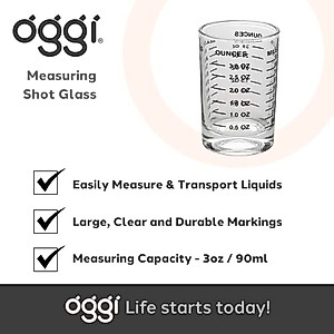 OGGI Glass, Shot Measure Jigger