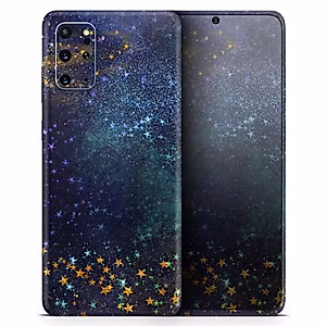 DesignSkinz Swirling Multicolor Star Explosion Protective Vinyl Decal Wrap Skin Cover Compatible with The Samsung Galaxy S20 (Screen Trim & Back Glass Skin)