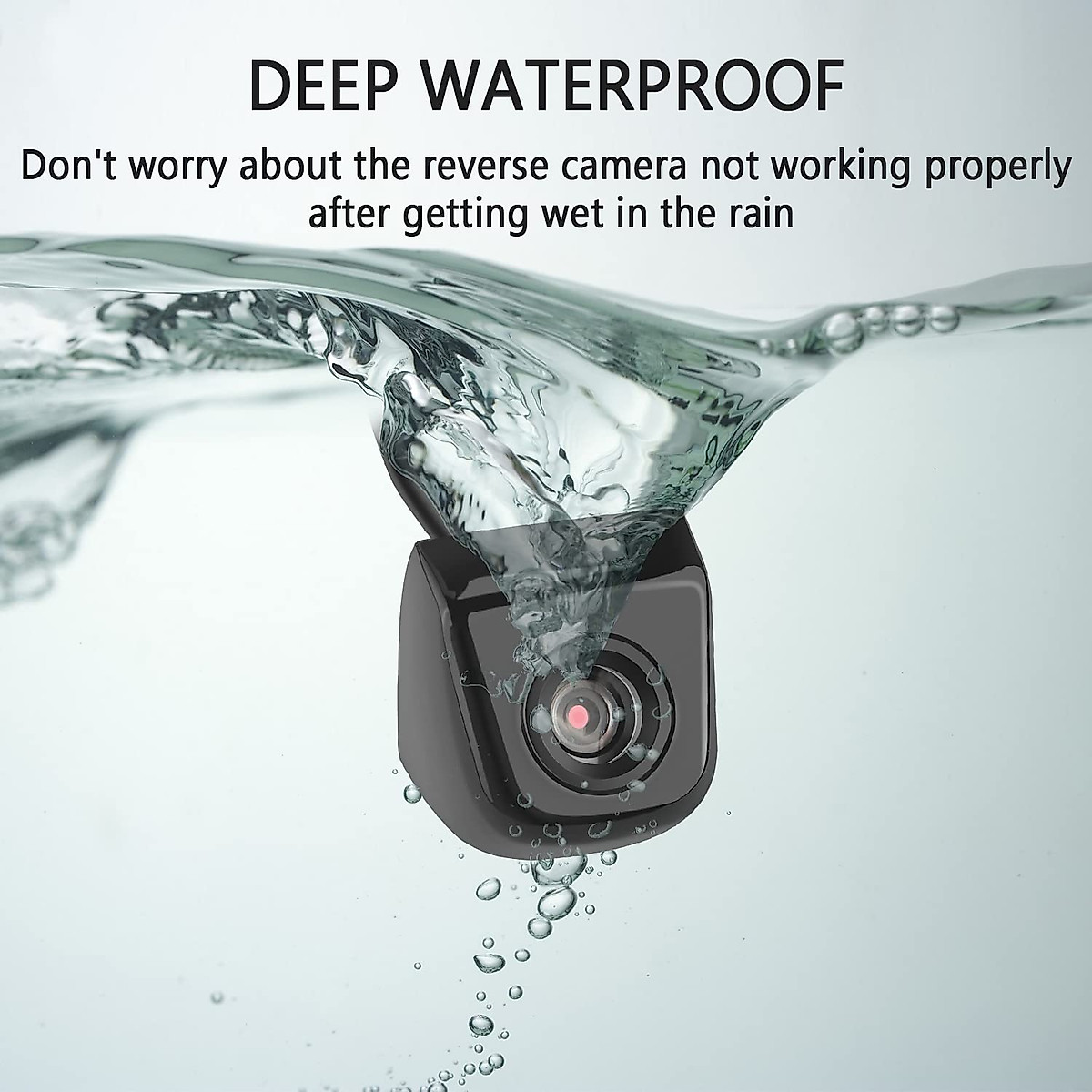 HD Night Vision Rear View Camera,100° Wide Angle+Distance Guideline Waterproof Backup Camera for Cars,One of The Most Safety Blindspot Camera for Cars,SUVs,Trucks,RVs