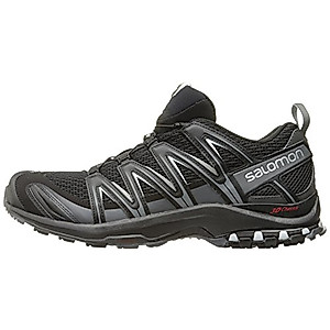 Salomon Men's XA PRO 3D Trail Running Shoes for Men, Black / Magnet / Quiet Shade, 12