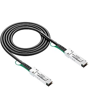 40G QSFP+ DAC Cable - 40GBASE-CR4 Passive Direct Attach Copper Twinax QSFP Cable for Arista CAB-Q-Q-3M Devices, 3-Meter(10ft)