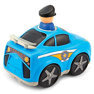 Kidoozie Press ‘n Zoom Police Car - Developmental Activity Toy for Toddlers Ages 12 Months and Older - Great for Fine Motor Skills and Visual Development!
