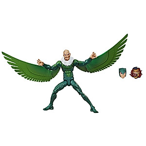 Spider-Man Hasbro Marvel Legends Series 6" Collectible Action Figure Marvel’s Vulture Toy, with Build-A-Figurepiece & Accessory