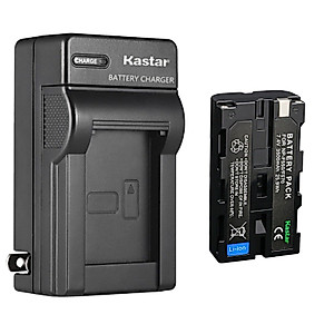 Kastar 1-Pack NP-F580 Battery 7.4V 3500mAh and AC Wall Charger Replacement for LINE 6 Variax JTV 69 JTV69, Line 6 JTV James Tyler, LINE 6 Shuriken, 98-034-0003, BA12
