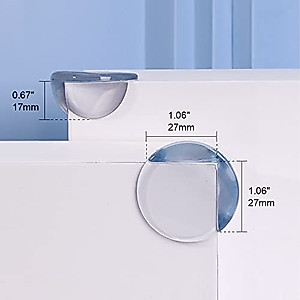 SAFELON 16Pcs Transparent Corner Protector, Childproof Table Corner Guard, Use Acrylic Scotch Tape Unobtrusive