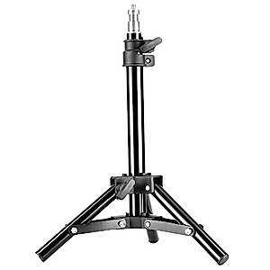 Neewer Mini Aluminum Photography Back Light Stand with 32"/80cm Max Height for Reflectors, Softboxes, Lights, Umbrellas, Backgrounds