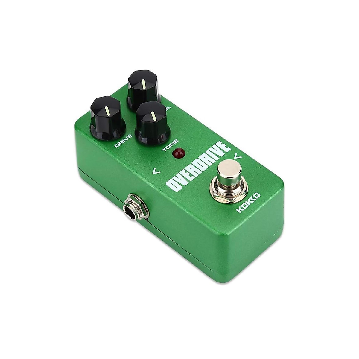 Guitar Effects Pedal, KOKKO FOD3 Aluminum Alloy Mini Overdrive Effect Pedal 6.35mm Jack for Guitars
