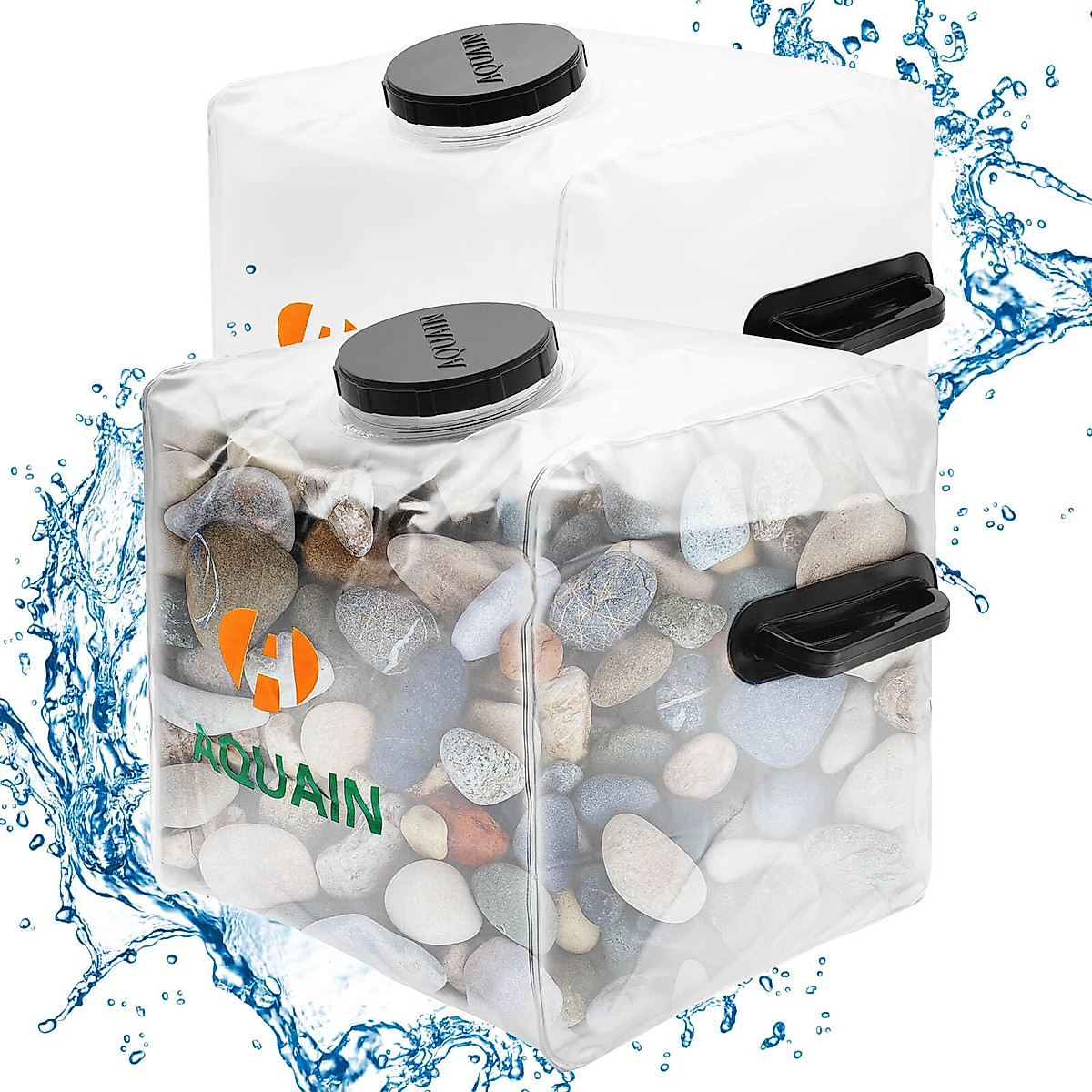 𝟐𝐏𝐜𝐬 𝐔𝐩𝐠𝐫𝐚𝐝𝐞𝐝 Pool Ladder Weights - Universal Pool Steps Weights for Above Ground Pools, Fillable Pool Weights for Ladders SandBags Container for Swimming Entry Systems