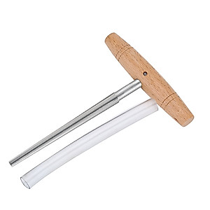 Violin Peg Hole Reamer with Wood Handle for 3/4 4/4 Violin Violin Reamer Violin Peg Reamer