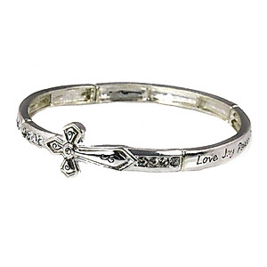 4030574 Christian Fruits of The Spirit Stretch Bracelet Bible Religious Love Joy Peace Galatians 5:22-23
