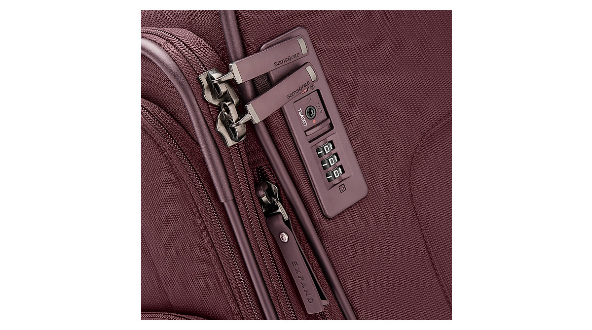 Samsonite Lineate DLX Expandable Luggage - Merlot