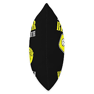 Funny Pickleball Player Quotes & Gifts Life with Pickleball Player Funny Saying Throw Pillow, 18x18, Multicolor