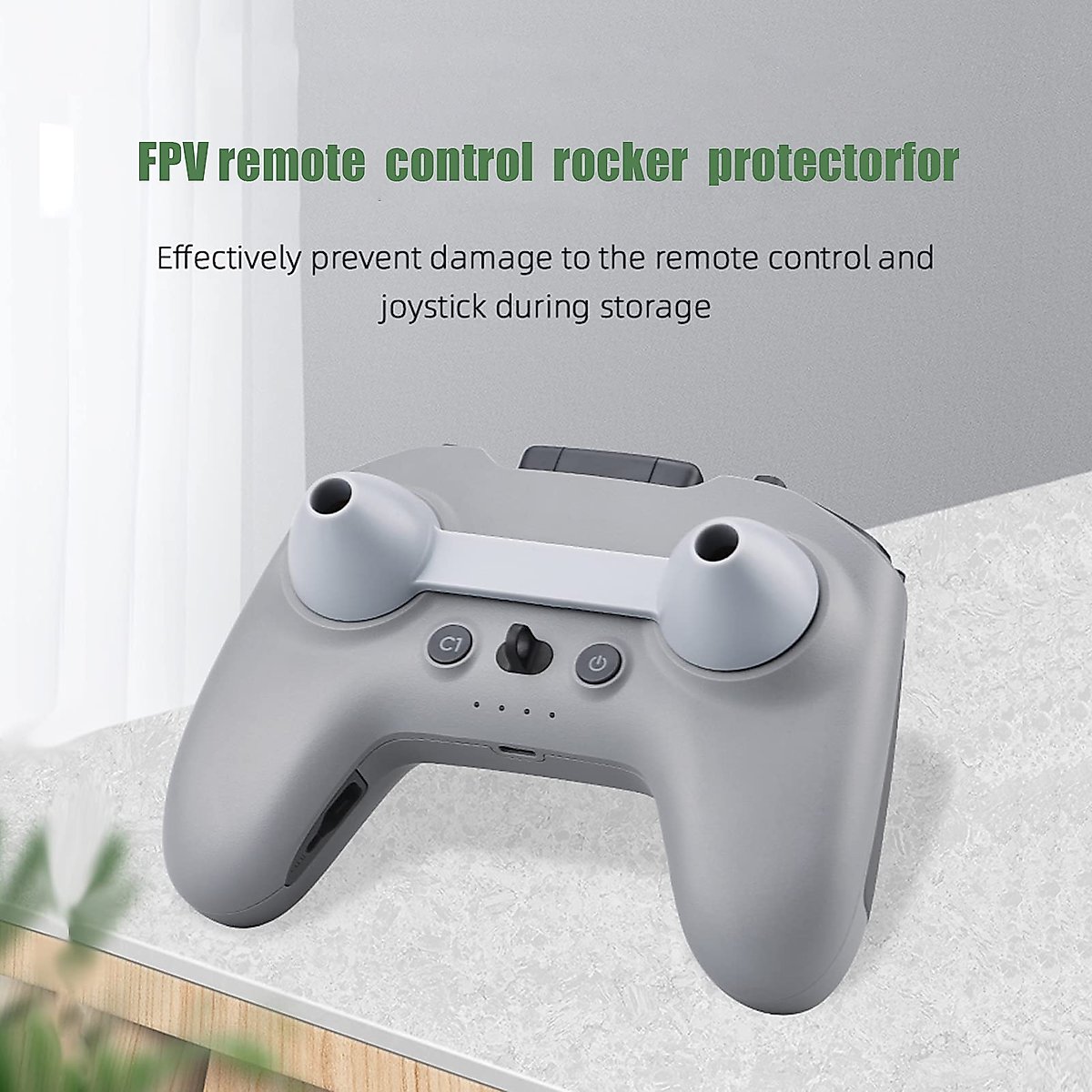 LZKW Joystick Protector, Rocker Protector Cover Easy to Install and Remove with High‑Strength Plastic for Protective Effects