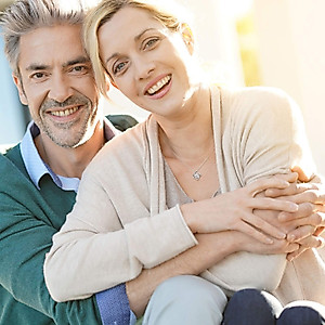 AnotherKiss Generations Necklace for Great Grandmother Gifts, Sterling Silver Necklace Grandma Mom Daughter Granddaughter, Mothers Day Jewelry Birthday Gift Ideas