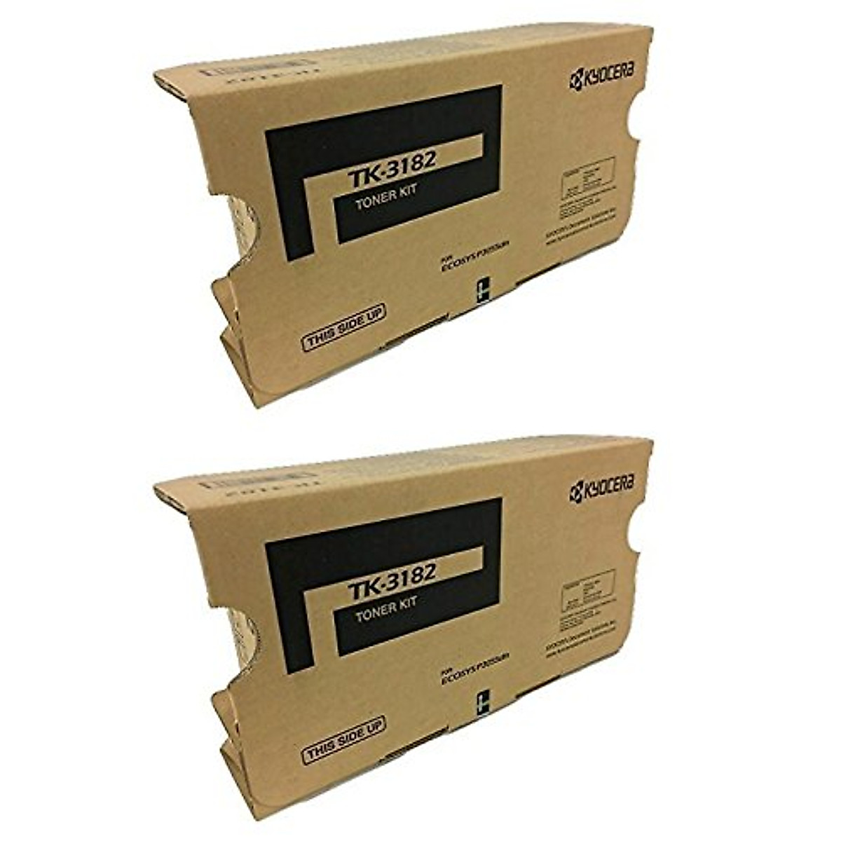 Kyocera TK-3182 (TK3182) Black Toner Cartridge 2-Pack for P3055dn
