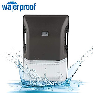 dephen 30W LED Wall Pack-Photocell Dusk to Dawn Outdoor Lighting 4050lm 5000K Wall Pack LED 100-277Vac 150W HPS/HID Replacement Commercial Wall Mounted Lighting IP65