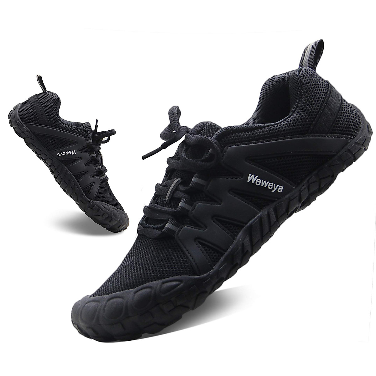 Women's Minimalist Barefoot Running Shoes Outdoor Beach Yoga Volleyball Cycling Shoes Biking Bicycle Cross Training Trainer Work Out US Size 8 8.5 Black