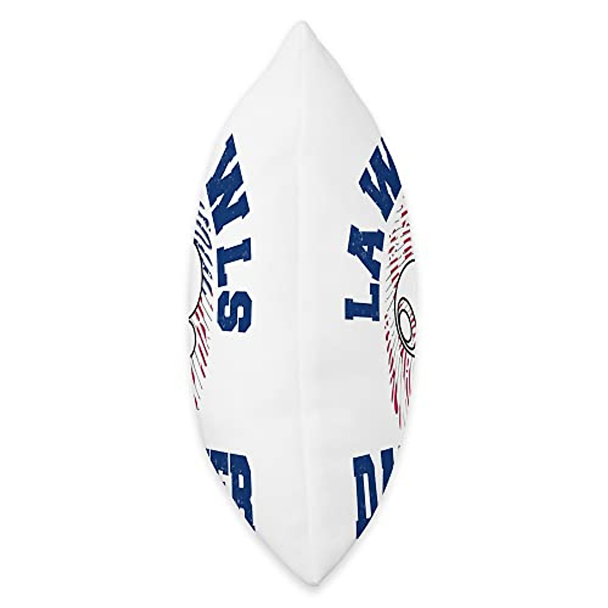 Lawn Bowls Daughter Design Co. American Flag Fingerprint Patriotic Lawn Bowls Daughter Throw Pillow, 16x16, Multicolor