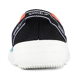 Speedo Unisex Child Surfknit Pro Kids Water Shoe, Peacoat/Blue Atoll, 4 Big Kid US