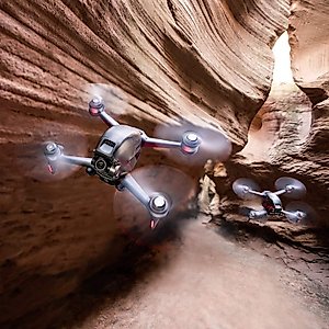 DJI FPV Combo Bundle – Integra Goggles First-Person View Drone UAV Quadcopter Bundle with Joystick Motion 4K Camera, S Flight Mode, Super-Wide 150° FOV, HD Low-Latency Transmission, With 128GB SD Card Backpack