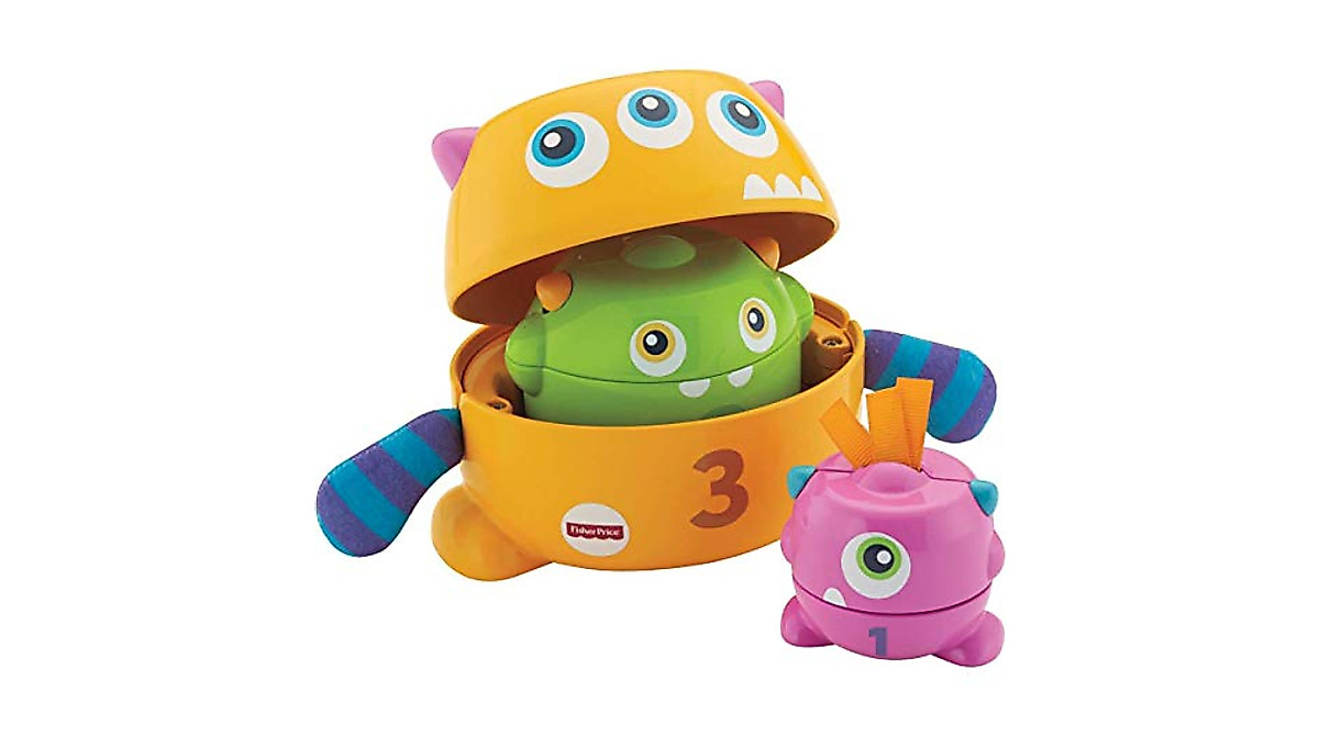 Fisher-Price Stack & Nest Monsters for Fun Learning