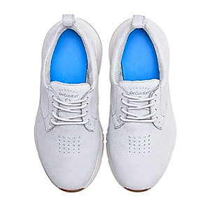 Dr. Comfort Casual Walking Shoes Women Diabetic Therapeutic Everyday Shoes with Gel Inserts, Light Grey 10 Medium (A/B)