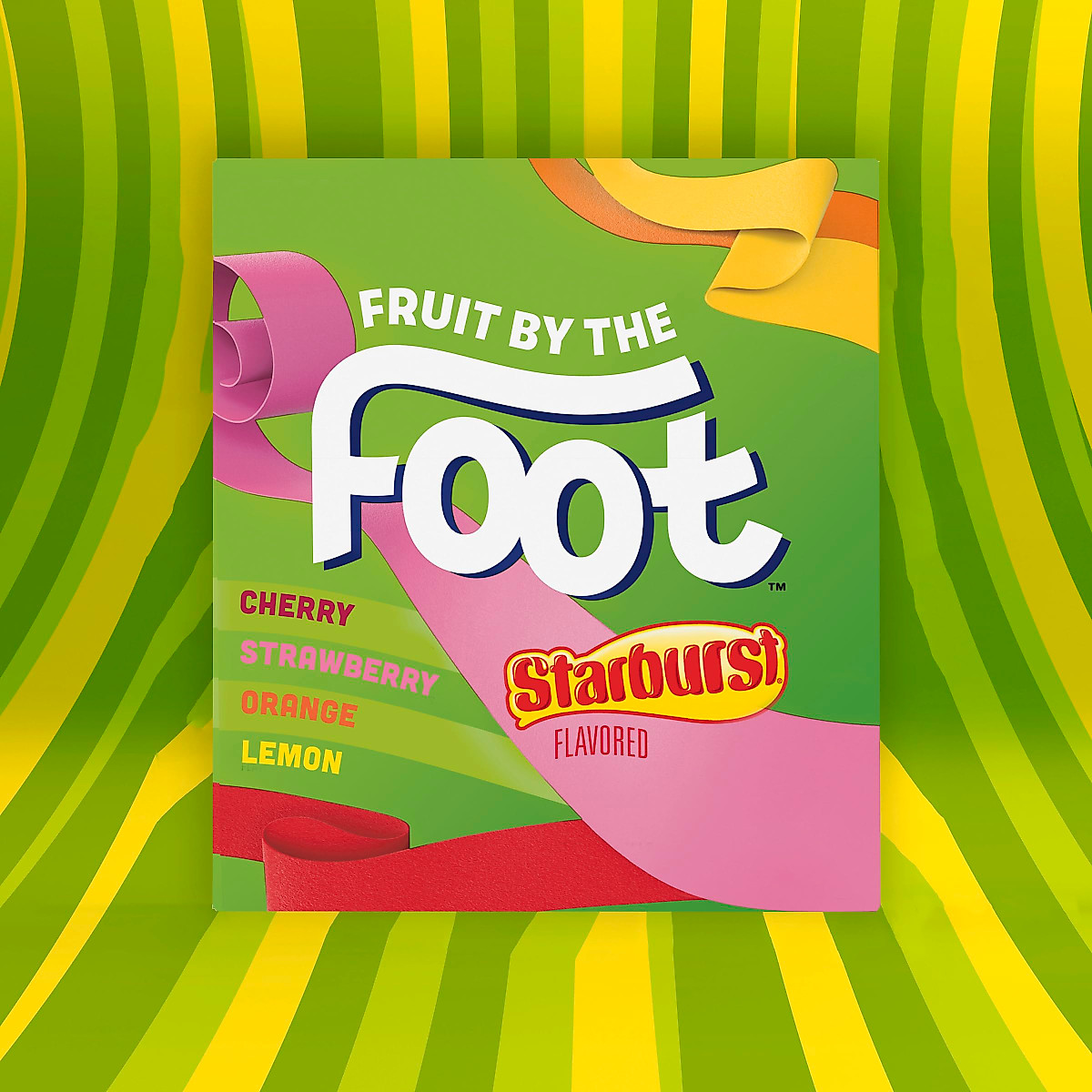 Fruit by the Foot Fruit Flavored Snacks, Starburst, Variety Pack, 12 ct