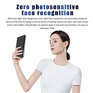 5G Unlocked Cell Phone, 6.4 Inch Super High Screen 1960x1080 High Definition Resolution, 6000mAh Battery 13MP Rear and 5MP Front Camera, Suitable for Calling Music(USA)