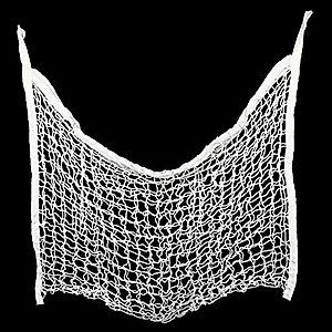 Homend Full Day Slow Feed Hay Net Bag Horse Feeding Large Feeder Bag with Small Holes Feed Horse for Two Days Reduces Horse Feeding Anxiety and Behavioral Issue (35.5" Length x 23.6" Width)
