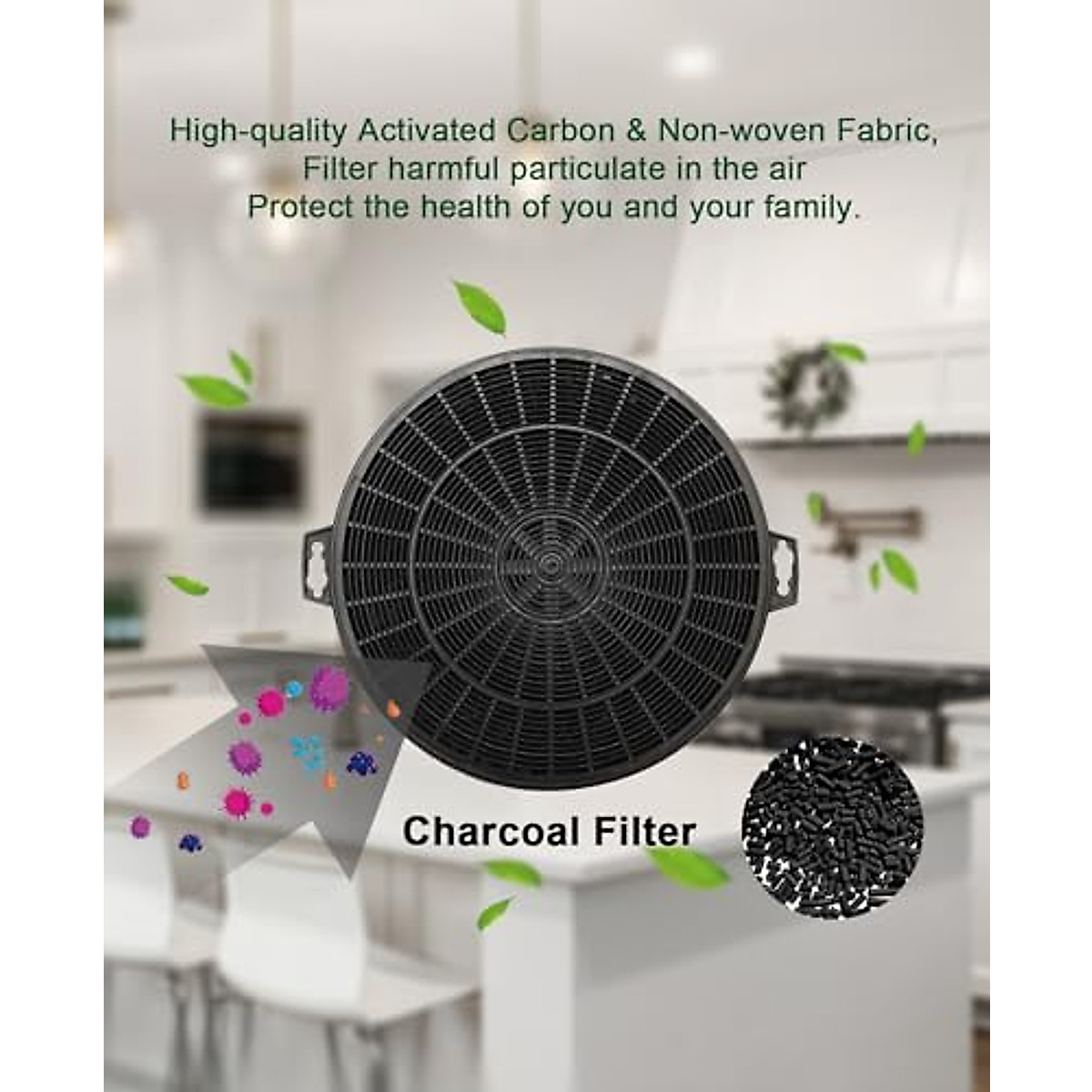 Akicon 30 Inch Range Hood Insert, Ultra Quiet Stainless Steel Ducted Insert/Built-in Kitchen Vent Hood with Powerful Suction, LED Lights and Dishwasher Safe Filters, 3-Speeds 600 CFM