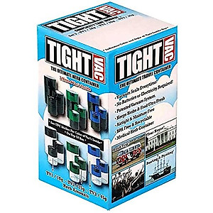 Tightpac America Tightvac with Box Black Caps/Black Bodies, Pack of 3