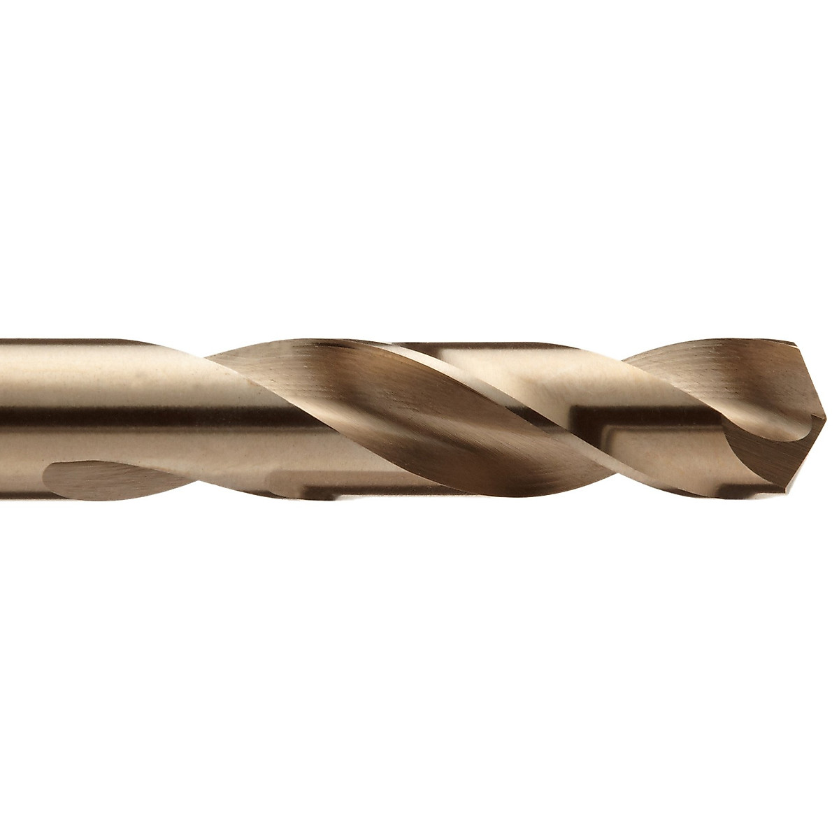 Chicago Latrobe 559 Series Cobalt Steel Short Length Drill Bit Set In Metal Case, Gold Oxide Finish, 135 Degree Split Point, Inch, 29-piece, 1/16"- 1/2" in 1/64" increments