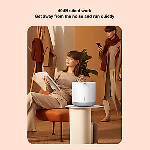 Portable Washing Machine, 2 in 1 6L Mini Washer and Spin Dryer with Drain Basket and Blue Lighting, Compact Laundry Machine Automatic Washing Machine for Underwear for Apartment RV (US Plug)