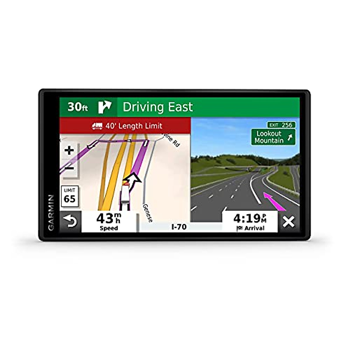 Garmin Dezl OTR500, 5.5-inch GPS Truck Navigator, Custom Truck Routing and Load-to-Dock Guidance, 010-02603-00 (Renewed)