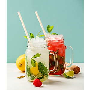 Hardcore Avocado Straws - 100% Biodegradable & Compostable - Made From Avocado Pits