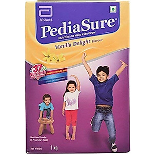 5 packs of 1 KG PediaSure Vanilla Delight 1Kg/35.2Oz - Case - for Kids 2 years to 10 years