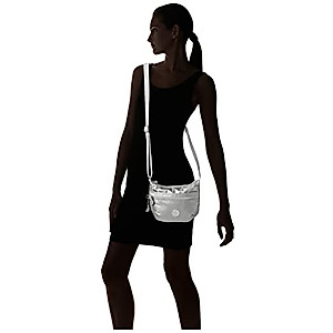 Kipling Women's Arto Small Crossbody, Lightweight Everyday Purse, Casual Shoulder Bag, Bright Metallic