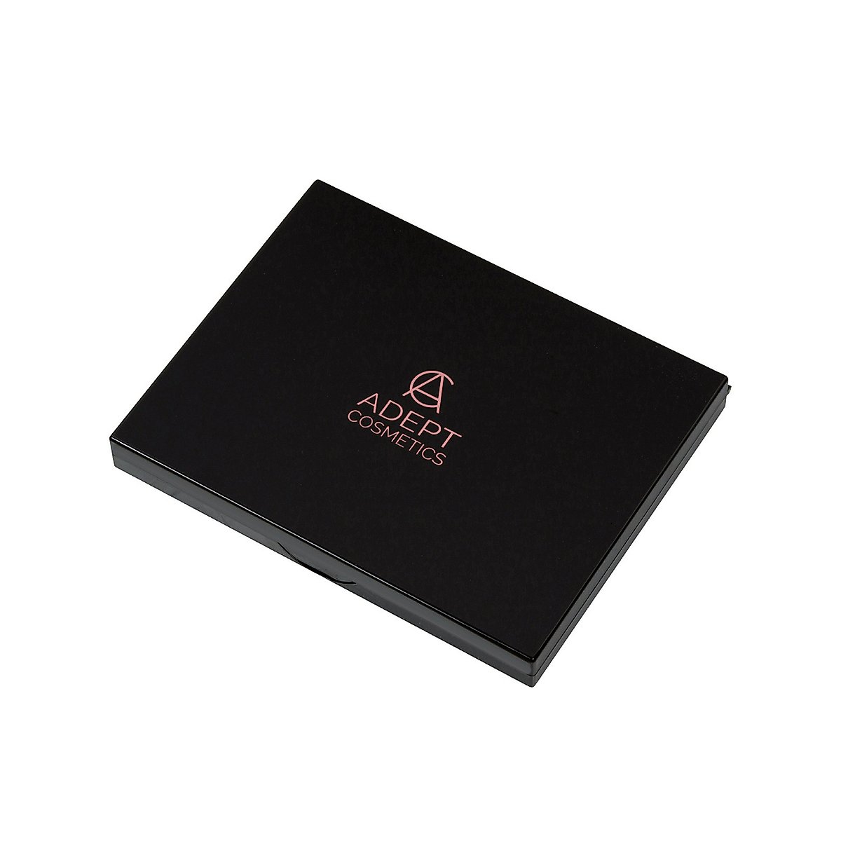 The Adept Palette in Singularity Black - Double Sided Magnetic Empty Palette with Divider, Holds Over 100 Single Round Standard Sized Eyeshadow Pans, Hardshell Case