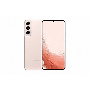 SAMSUNG Galaxy S22+ Smartphone, Factory GSM Unlocked Android Cell Phone, 256GB, 8K Camera & Video, Brightest Display, Long Battery Life, International Version (US Charger) (Pink Gold)