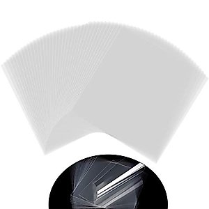 Jekkis 36 Pieces 6mil Blank Stencil Sheets 12x12 Inch, Clear Plastic Acetate Sheet for Craft, Mylar Templates Material for Vinyl Cutting