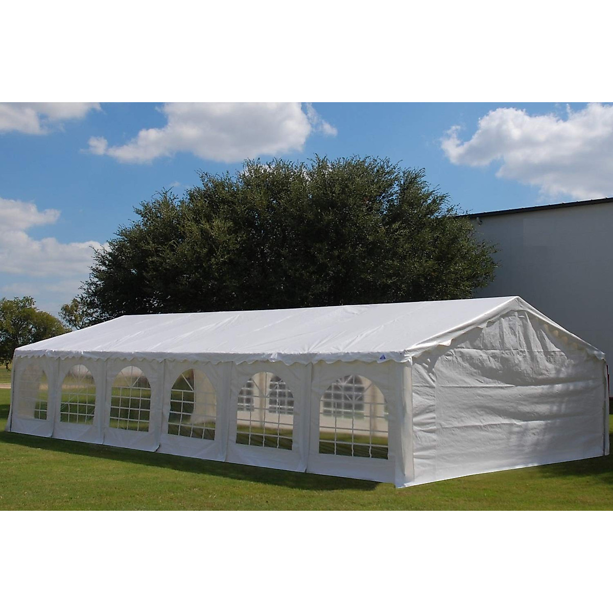 DELTA 40'x20' Budget PE Party Tent, Tents for Parties, Carpas para Fiestas,Heavy Duty Outdoor Event Canopy,Wedding Tent,with Waterproof Top