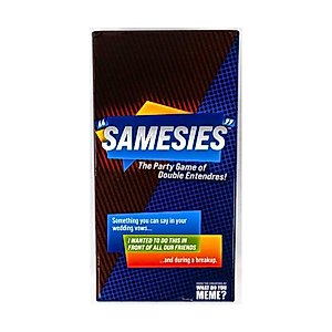 WHAT DO YOU MEME? Samesies - The Party Game Full of Hilarious Double Entendres