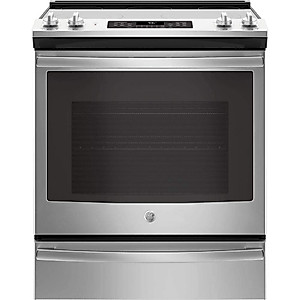 GE® 30" Slide-In Electric Convection Range with No Preheat Air Fry