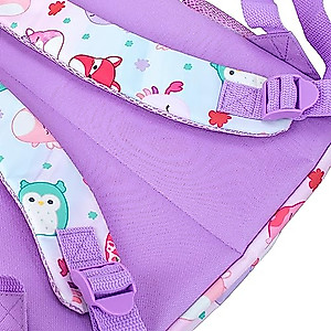 Squishmallows School Bag 4 Piece Set | Kids Backpack And Lunch Bag Set With Pencil Case And Water Bottle | Children's Backpacks | Official Merchandise