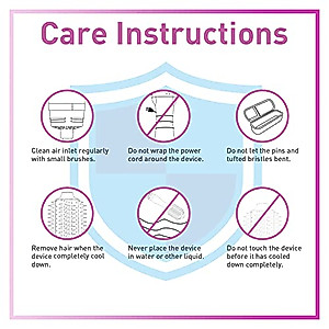 Nicebay Hair Dryer Brush Blow Dryer Brush in One, One Step Hair Dryer and Styler for Women, Negative Ion Blowout Brush Hair Volumizer, Oval Ceramic Barrel Hot Air Brush,Pink